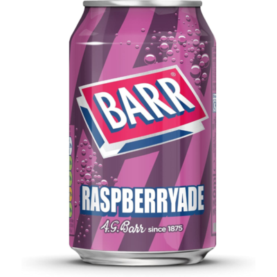 Barr Raspberryade 330ml (Uk) - House of Candy