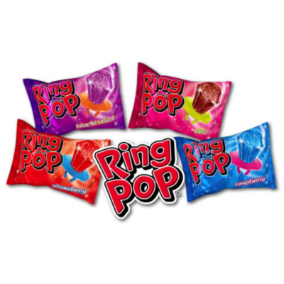 Bazooka Ring Pop Assorted 10g - House of Candy
